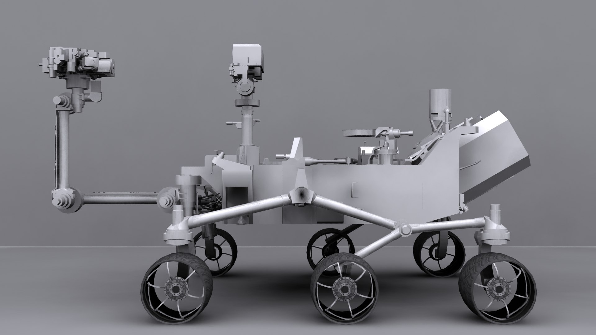Curiosity Rover 3D model - TurboSquid 2102690