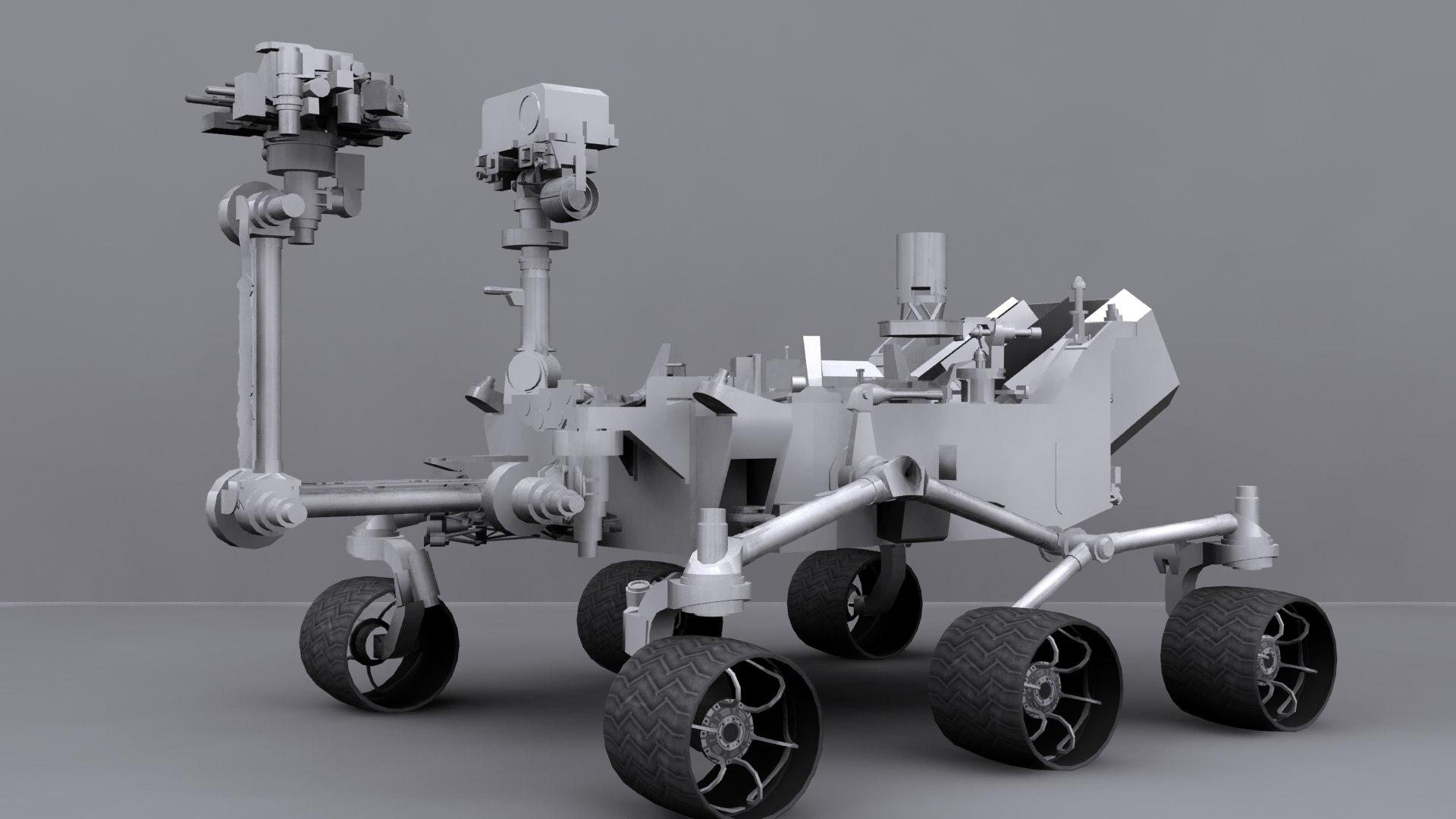 Curiosity Rover 3D model - TurboSquid 2102690