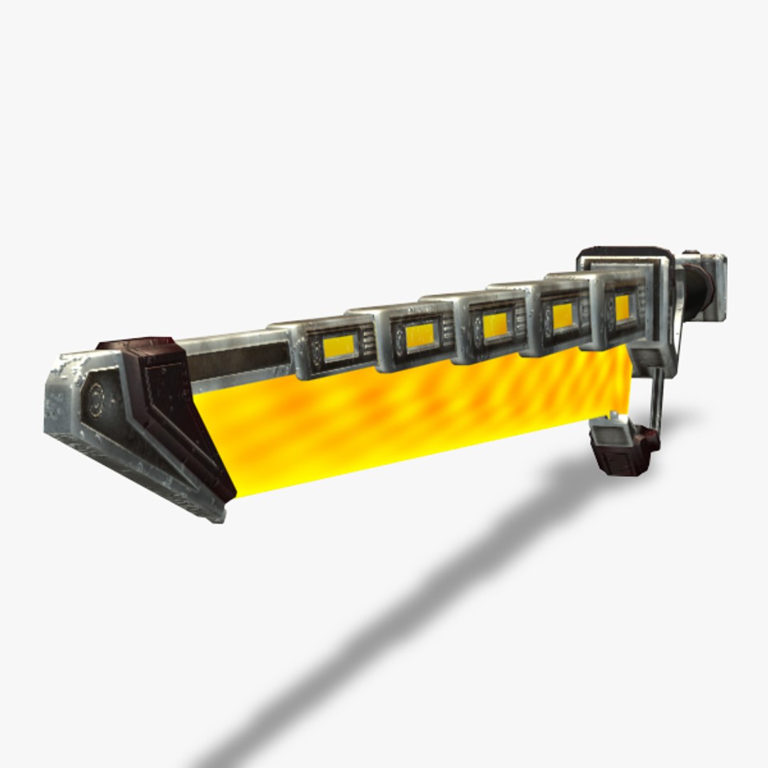 3d Rigged Sword Blade Model