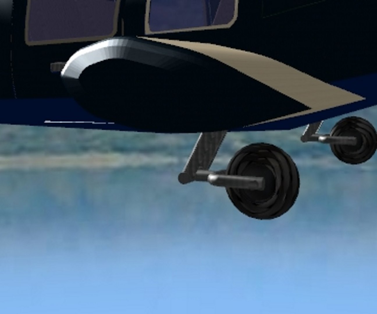 bell 222 helicopter 3d model