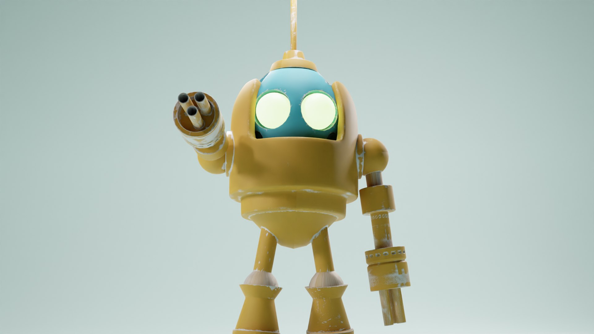 3D Shooting Robot - TurboSquid 1994906