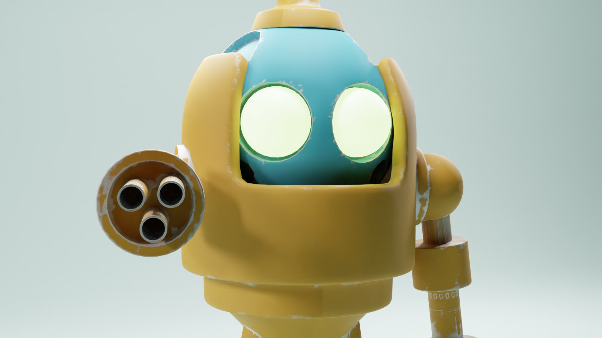 3D Shooting Robot - TurboSquid 1994906