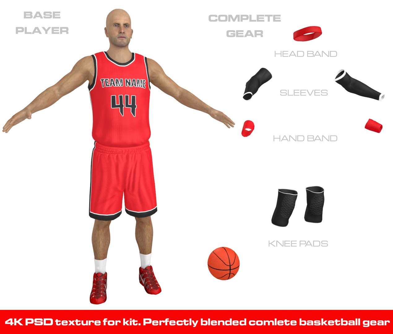 3D Basketball Player Ball Model - TurboSquid 1273140