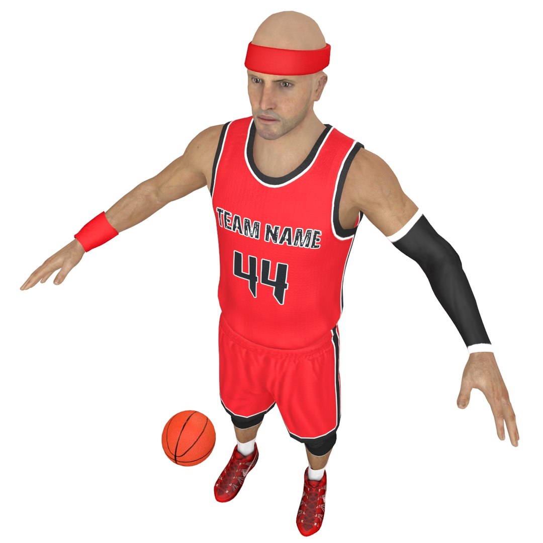 3D Basketball Player Ball Model - TurboSquid 1273140