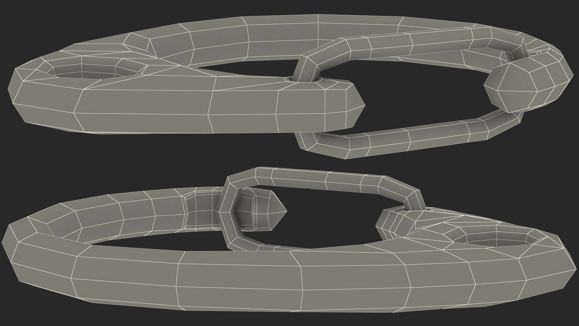 3D Round Trigger Swivel Clip Black - TurboSquid 1777969