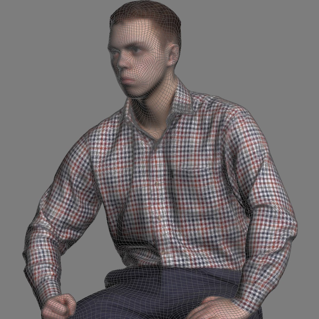 3d Realistic Human Model