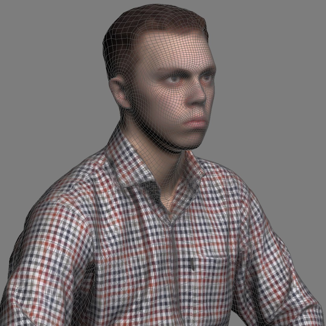 3d Realistic Human Model