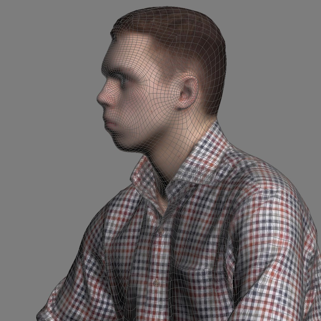 3d Realistic Human Model