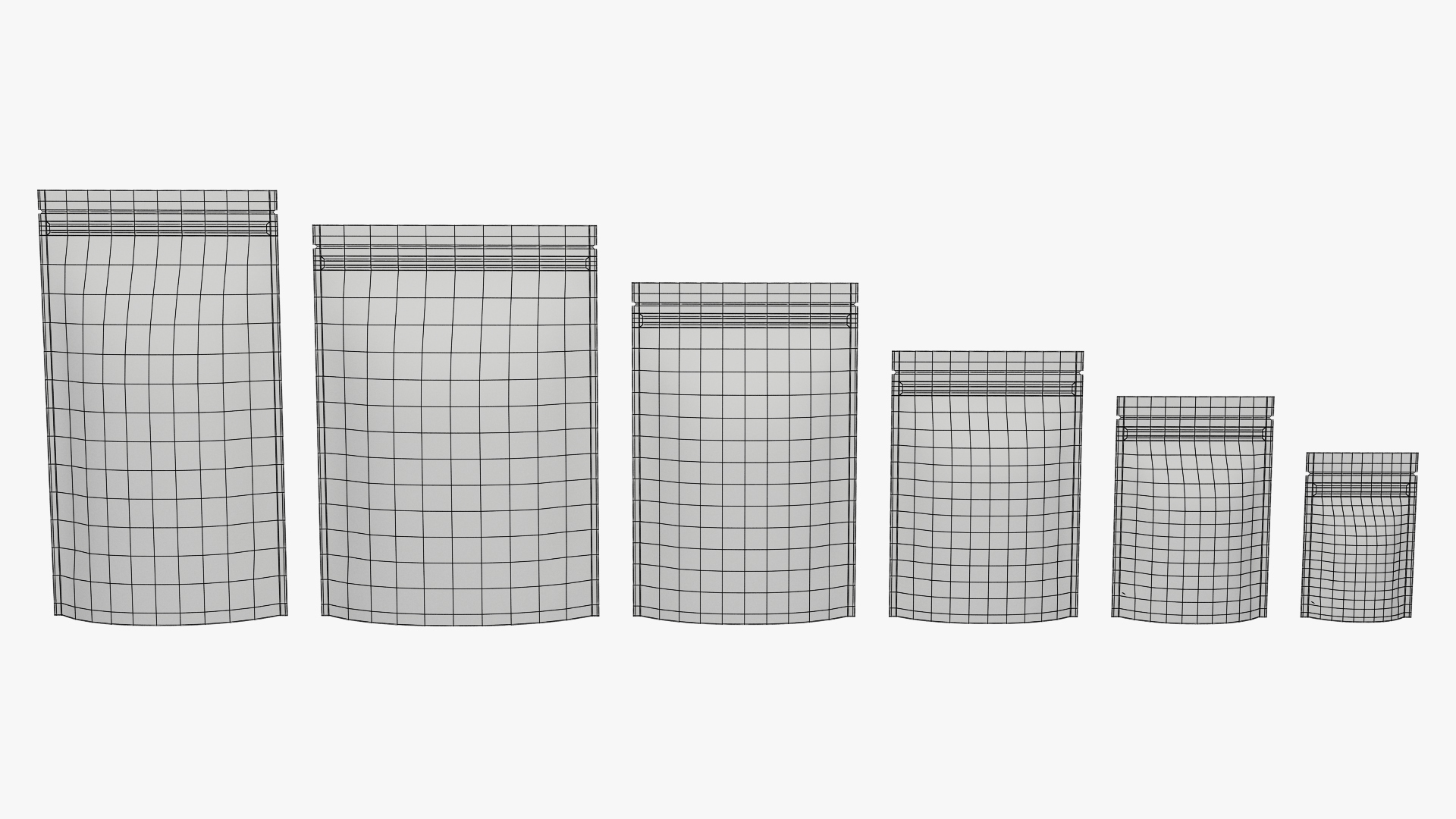Paper Packaging Set Model - TurboSquid 1497515