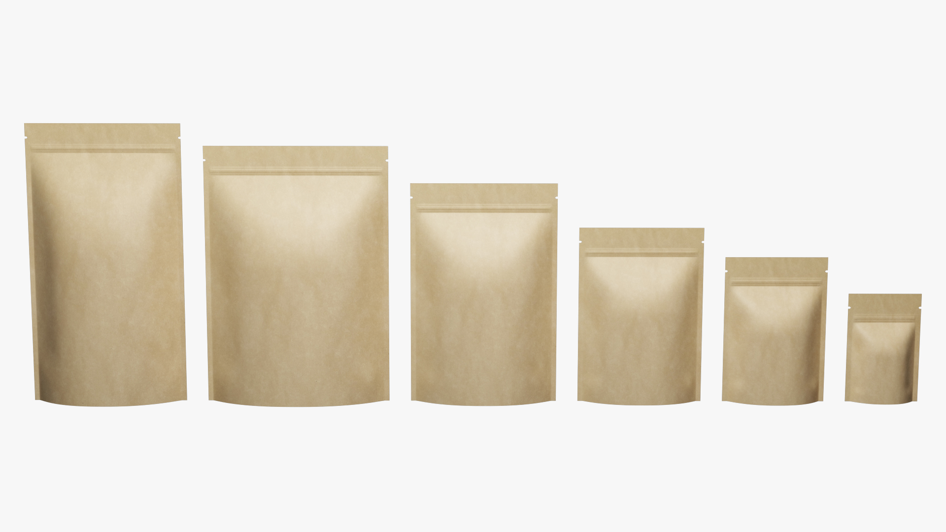 Paper Packaging Set Model - TurboSquid 1497515