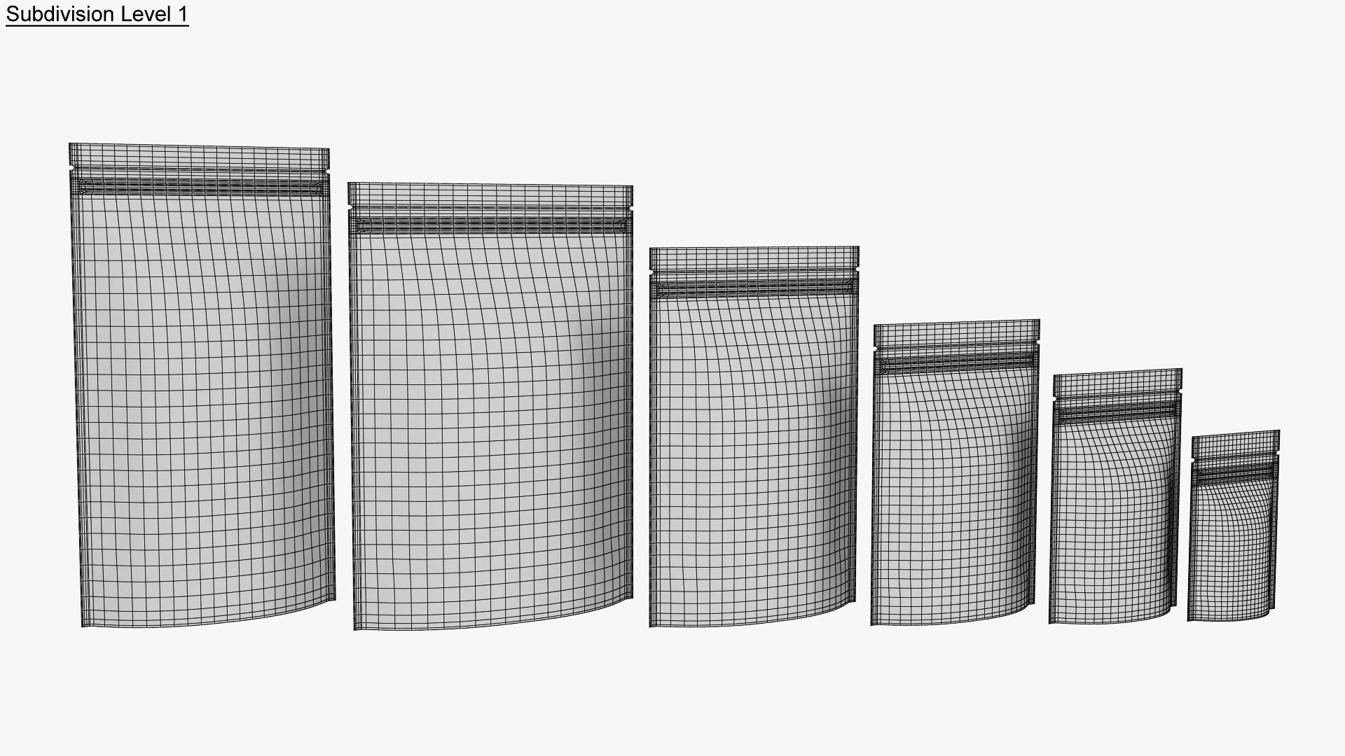 Paper Packaging Set Model - TurboSquid 1497515