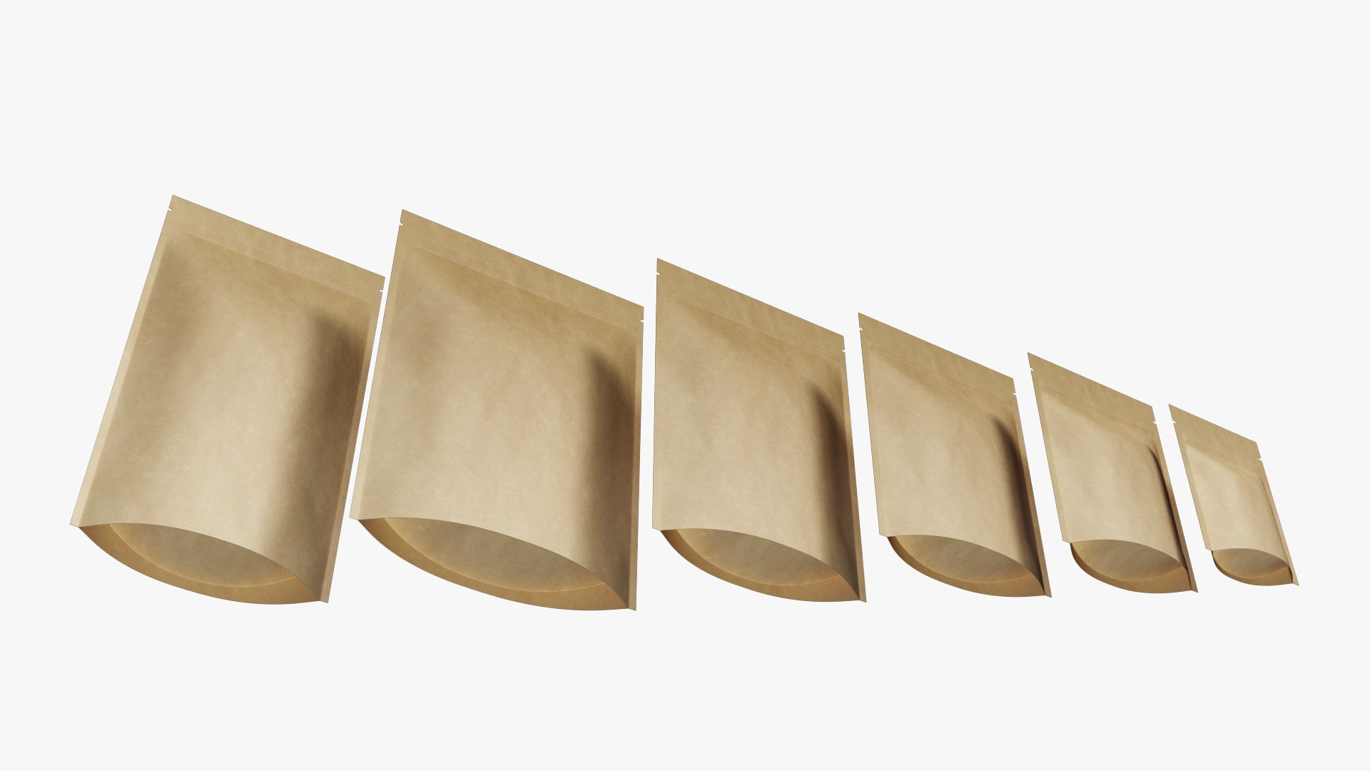 Paper Packaging Set Model - TurboSquid 1497515