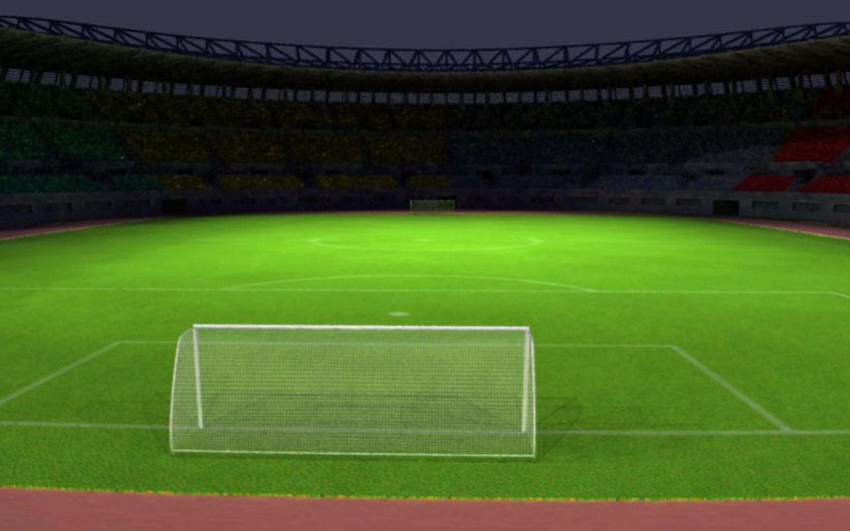 3d model ernst happel stadium