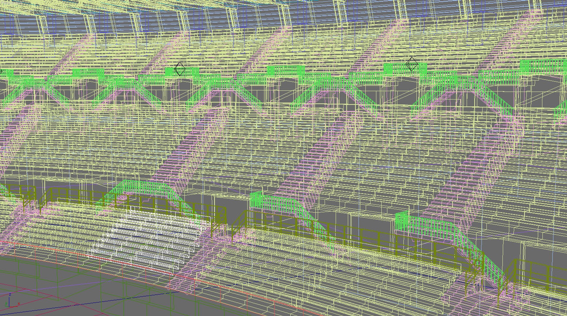3d Model Ernst Happel Stadium