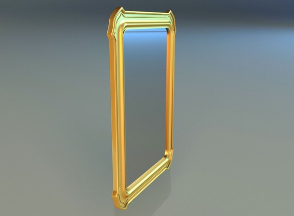 free wall mirror 3d model