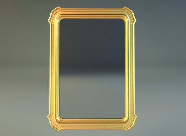 free wall mirror 3d model