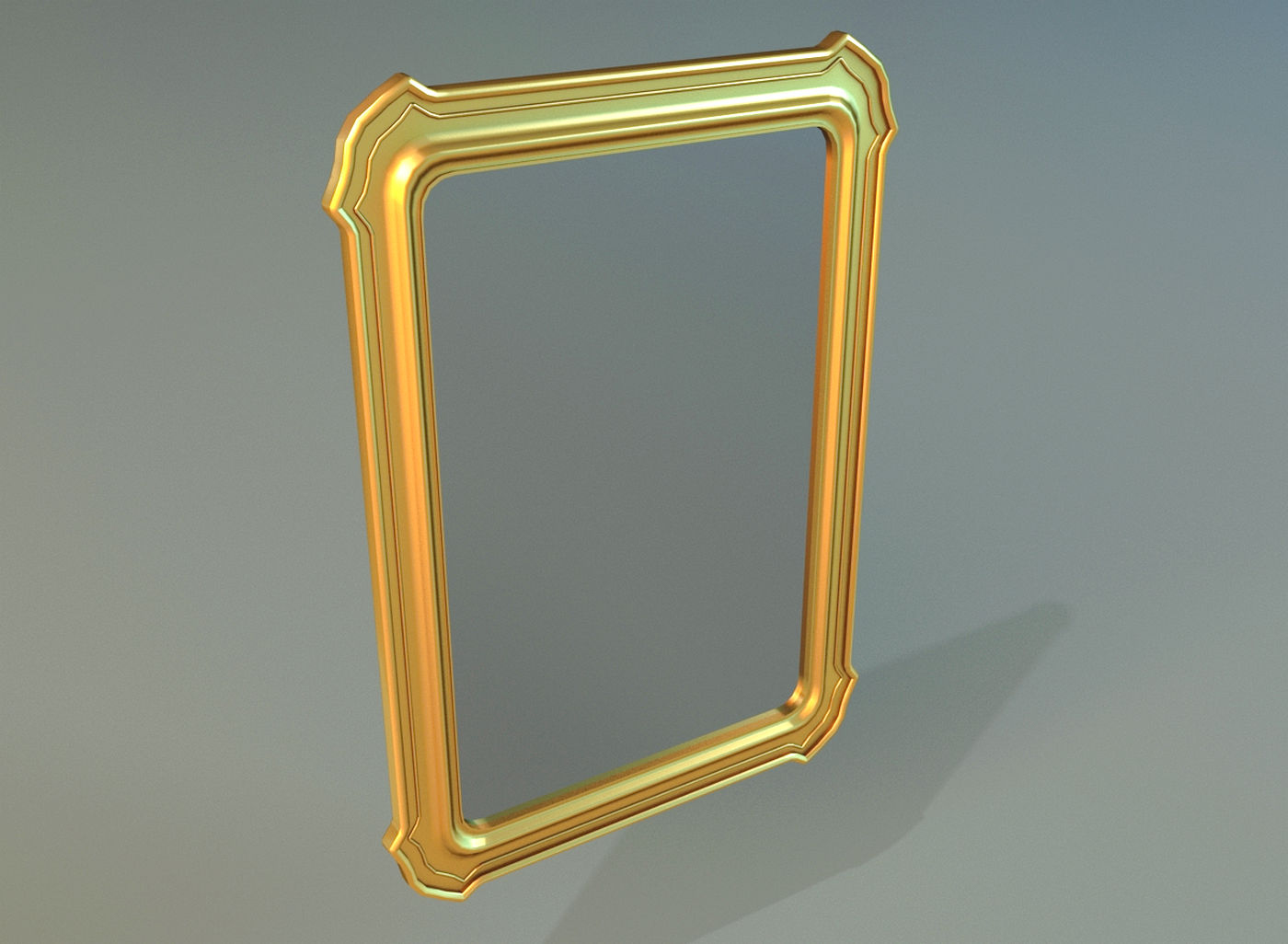 free wall mirror 3d model