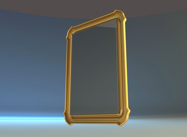 free wall mirror 3d model