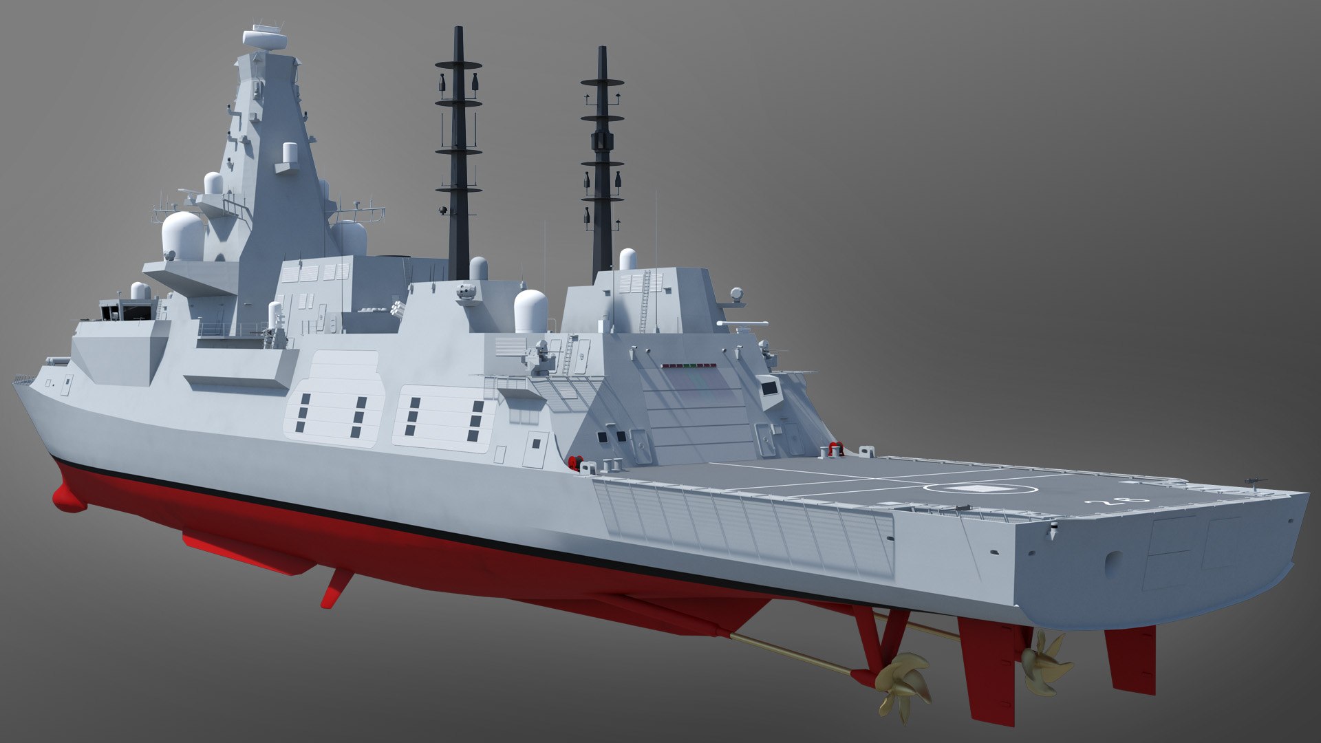 3D Type 26 Global Combat Ship Model - TurboSquid 1551706