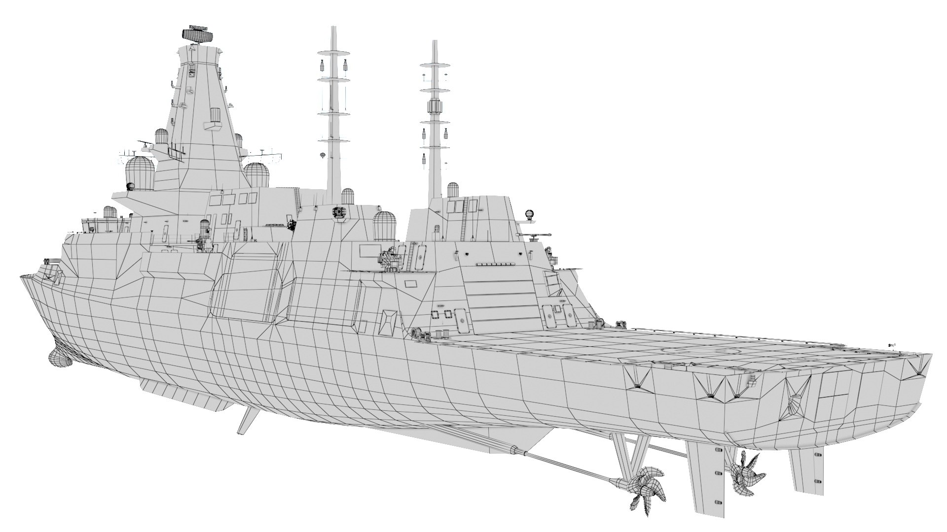 3D Type 26 Global Combat Ship Model - TurboSquid 1551706