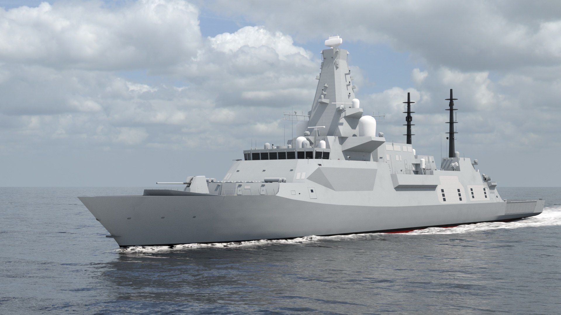 3D Type 26 Global Combat Ship Model - TurboSquid 1551706