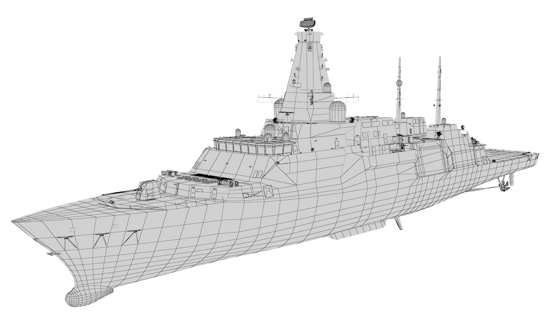 3D Type 26 Global Combat Ship Model - TurboSquid 1551706