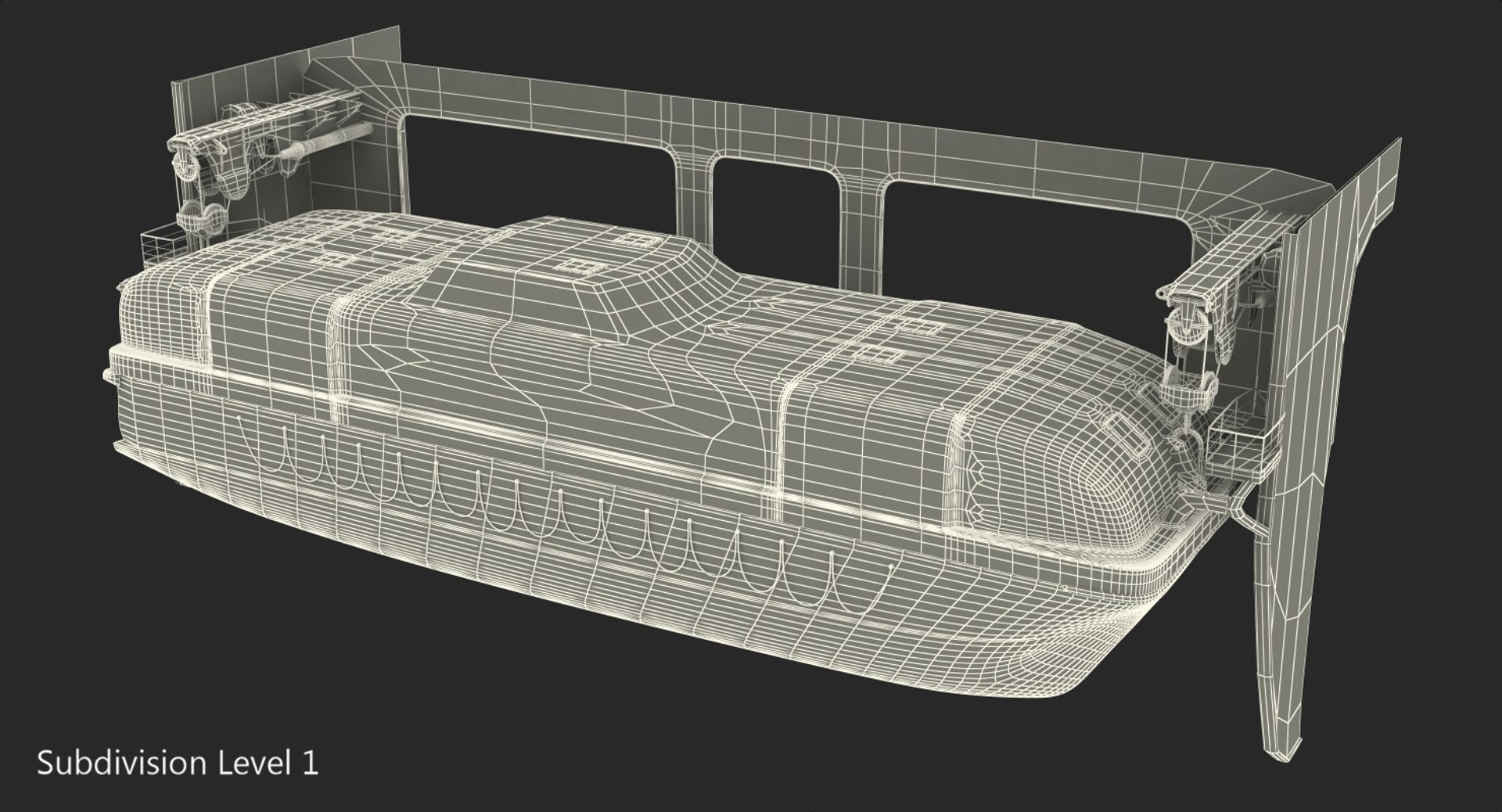 Rescue Lifeboat 3D Model - TurboSquid 1328517