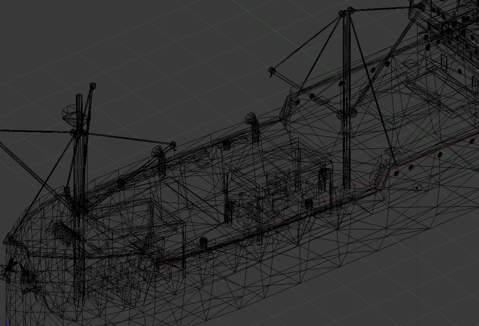 Japanese Merchant Ship 3D - TurboSquid 1297142