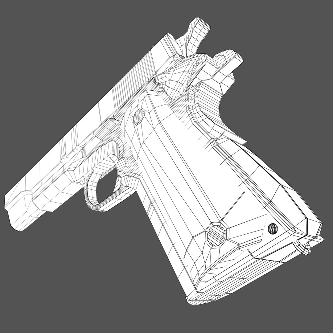3D m 1911 a1 model - TurboSquid 1388277