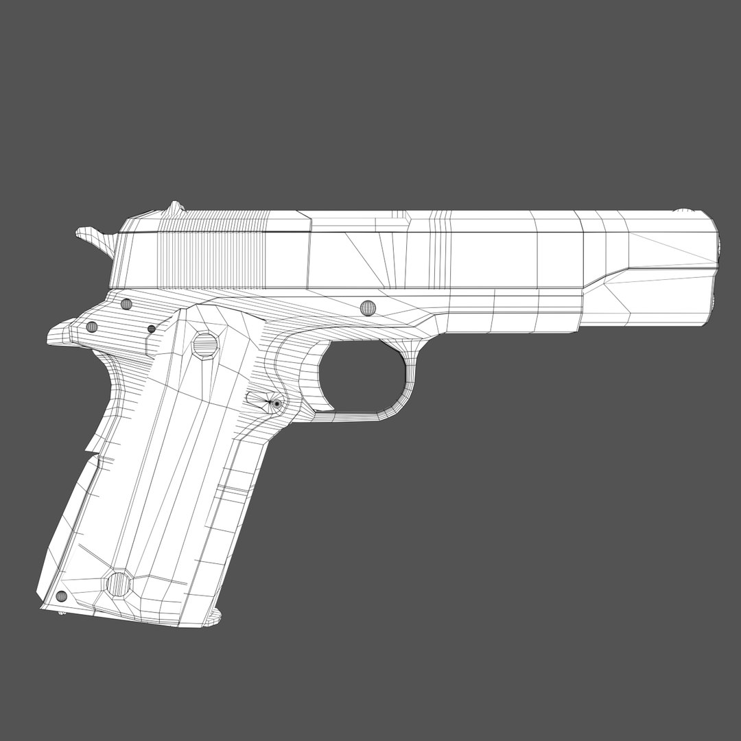 3D m 1911 a1 model - TurboSquid 1388277