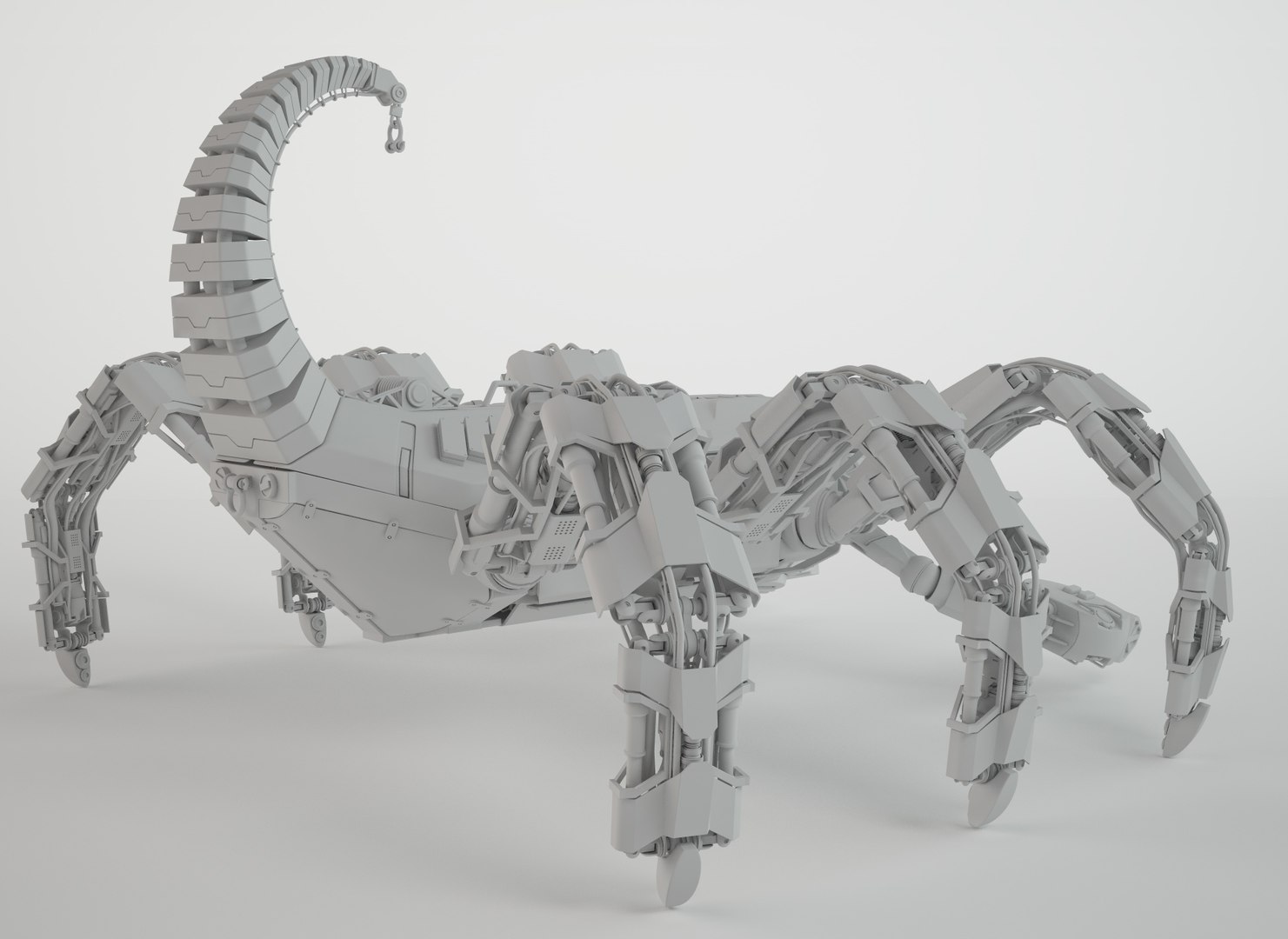 Robot Scorpion 3D Model - TurboSquid 1279520