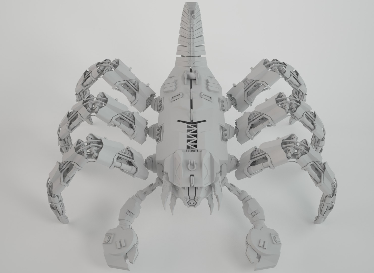 Robot Scorpion 3D Model - TurboSquid 1279520