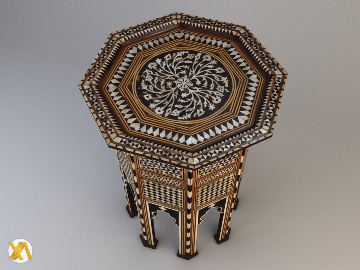 3d Model Of Moroccan Furniture Turkish