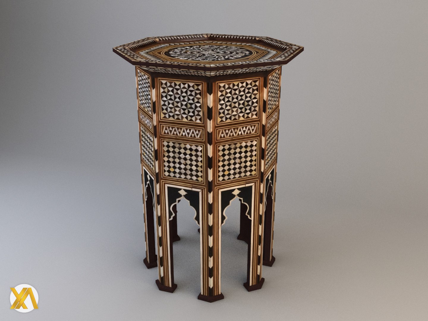 3d Model Of Moroccan Furniture Turkish