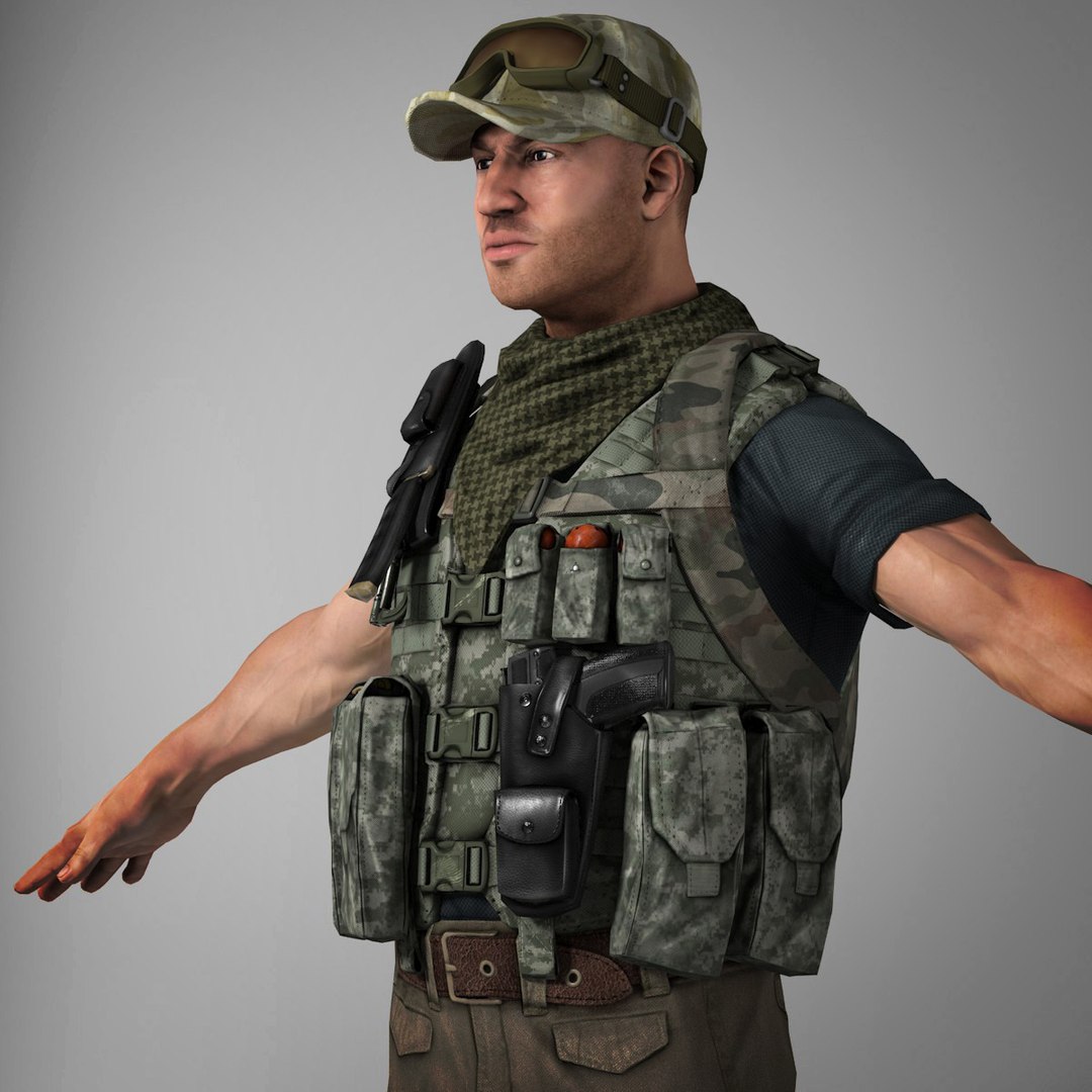 3d Soldier Mercenary