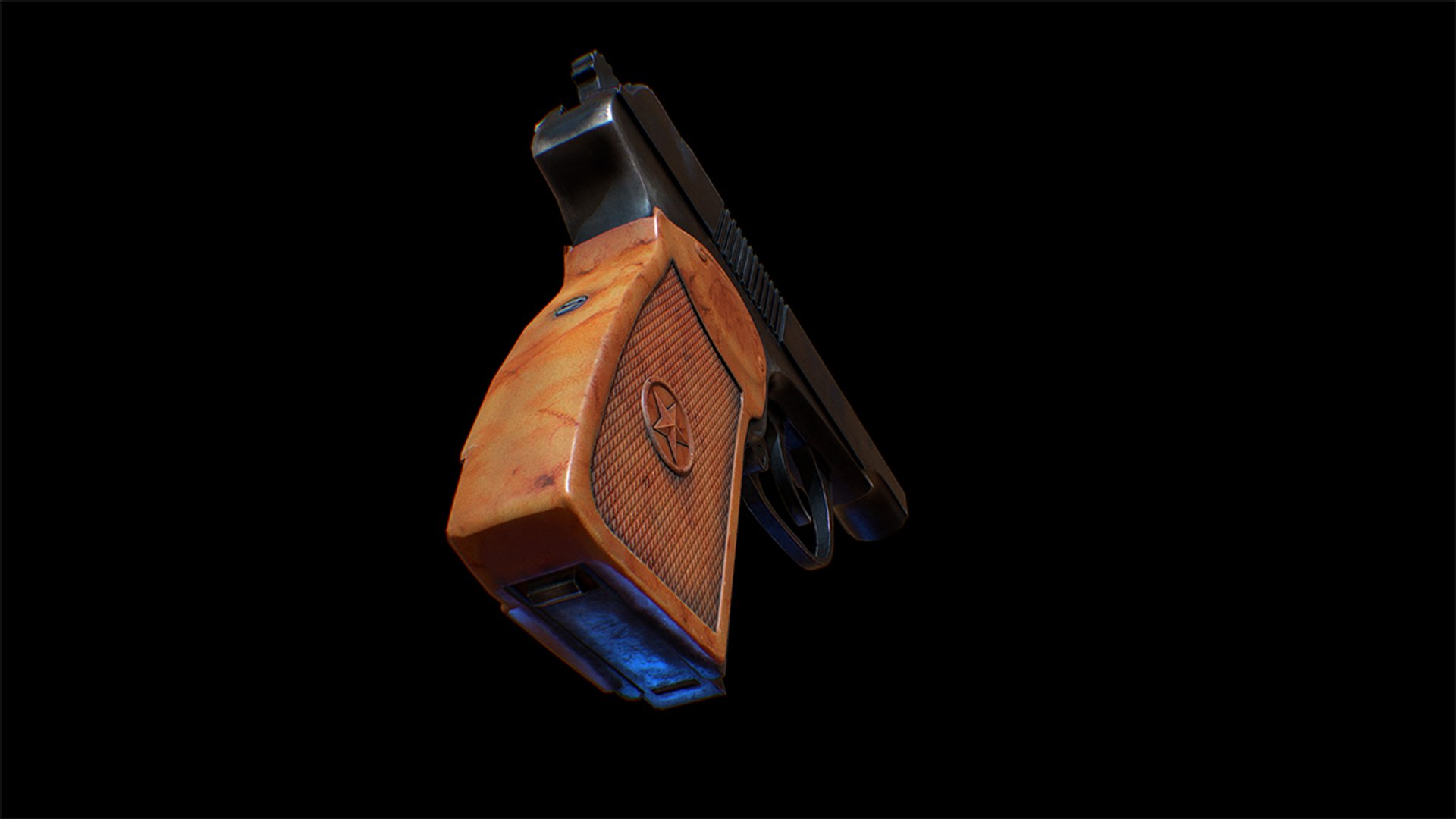 Pistol Makarov Weapons 3d Model