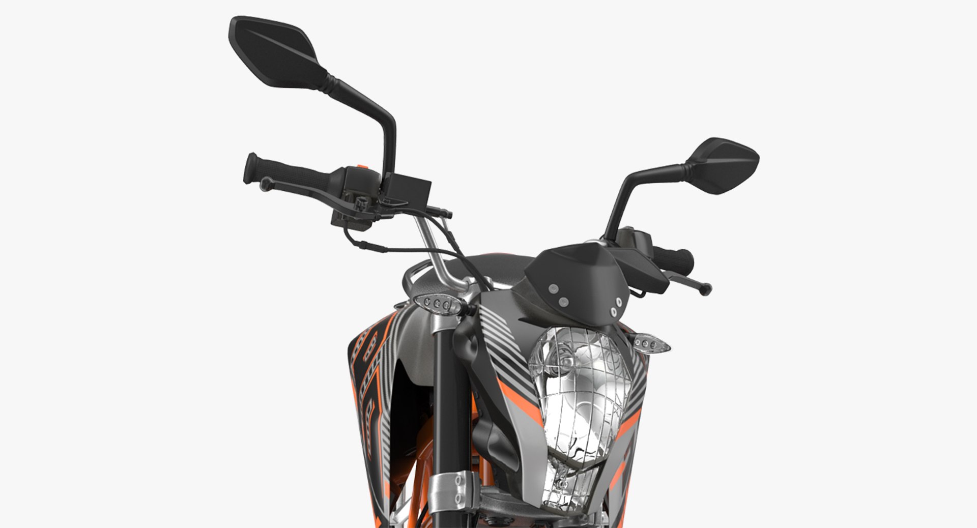 3d Max Motorcycle Ktm Duke 390