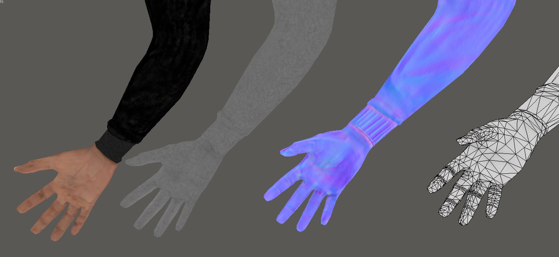 Free 3D Arm Hand Finger Model - TurboSquid 1346955