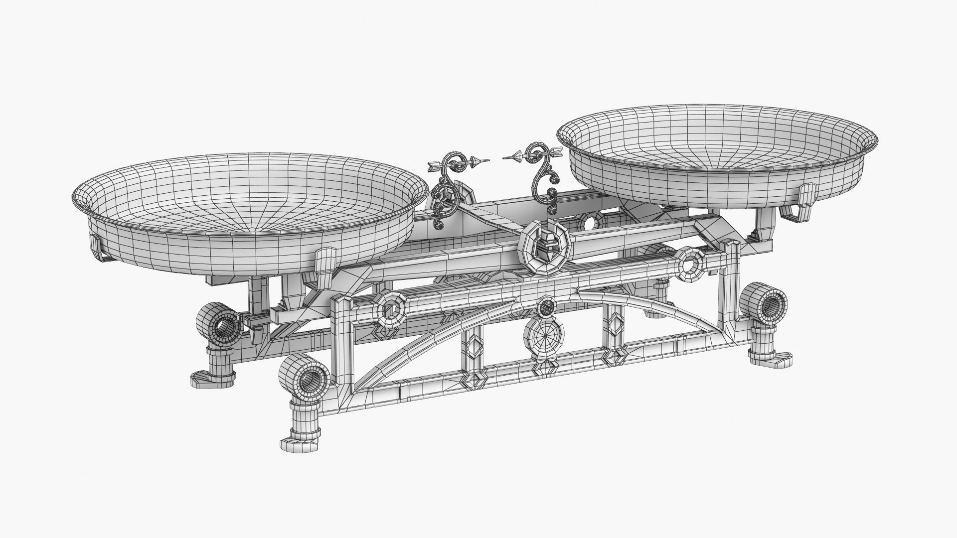 Balance Scale 3D - TurboSquid 1640393