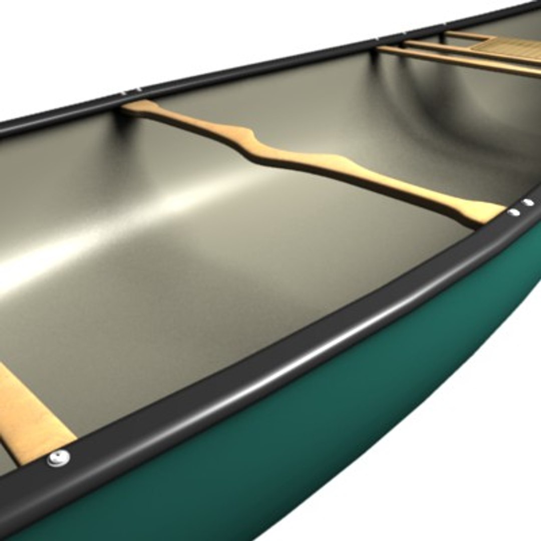 3d model bell canoe