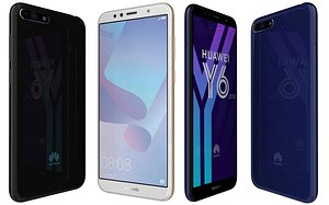 Huawei Y6 3D Models for Download | TurboSquid