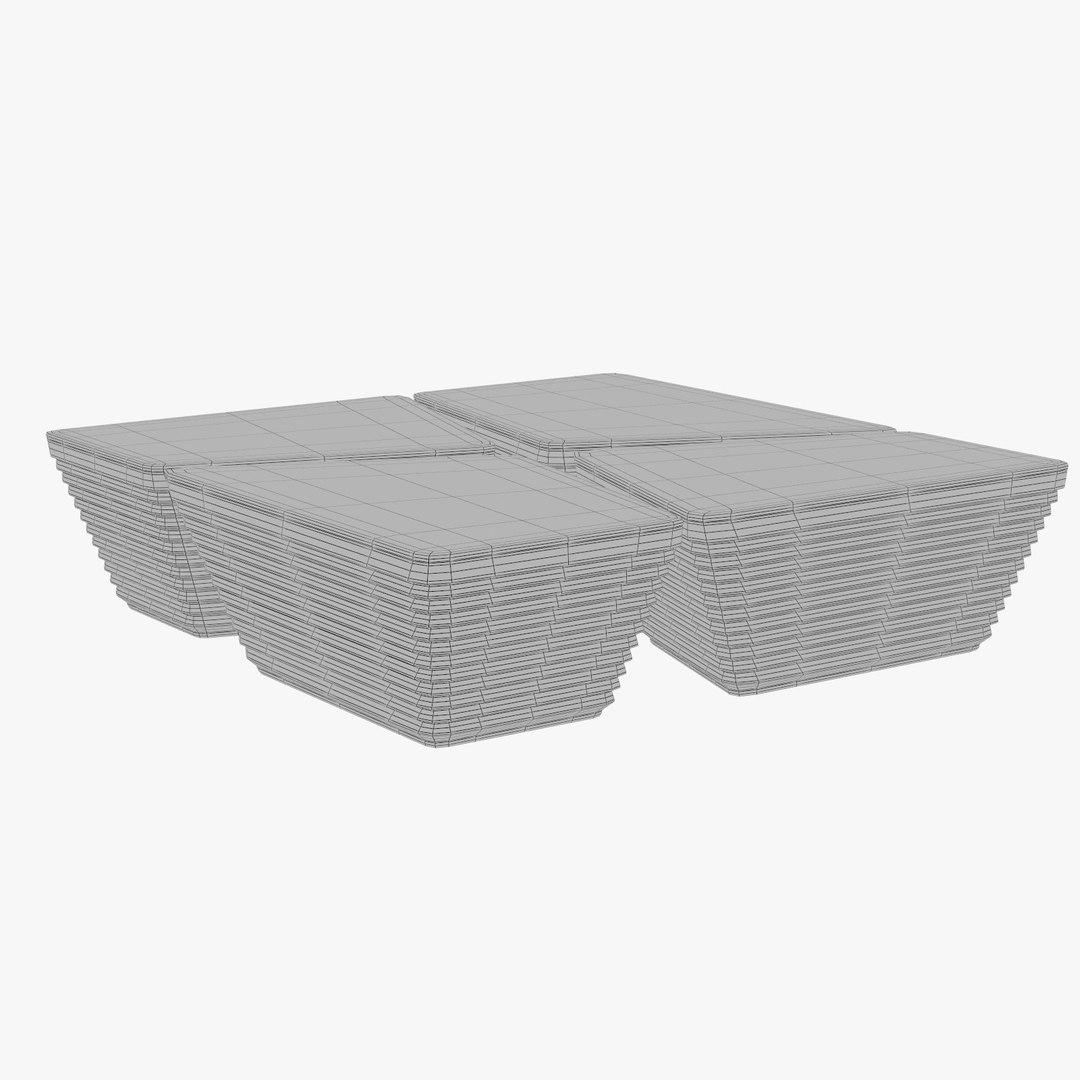 3d model stone table design