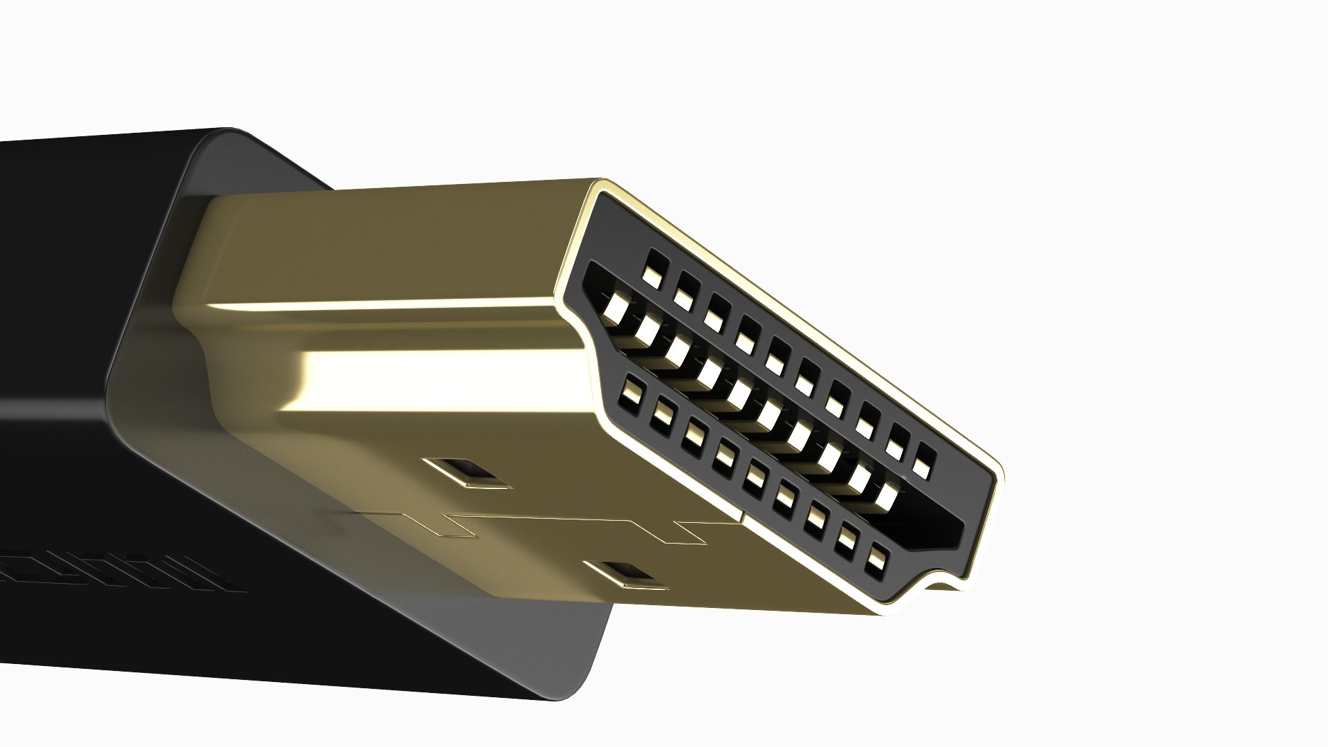 Detailed HDMI Plug 3D Model - TurboSquid 2112746