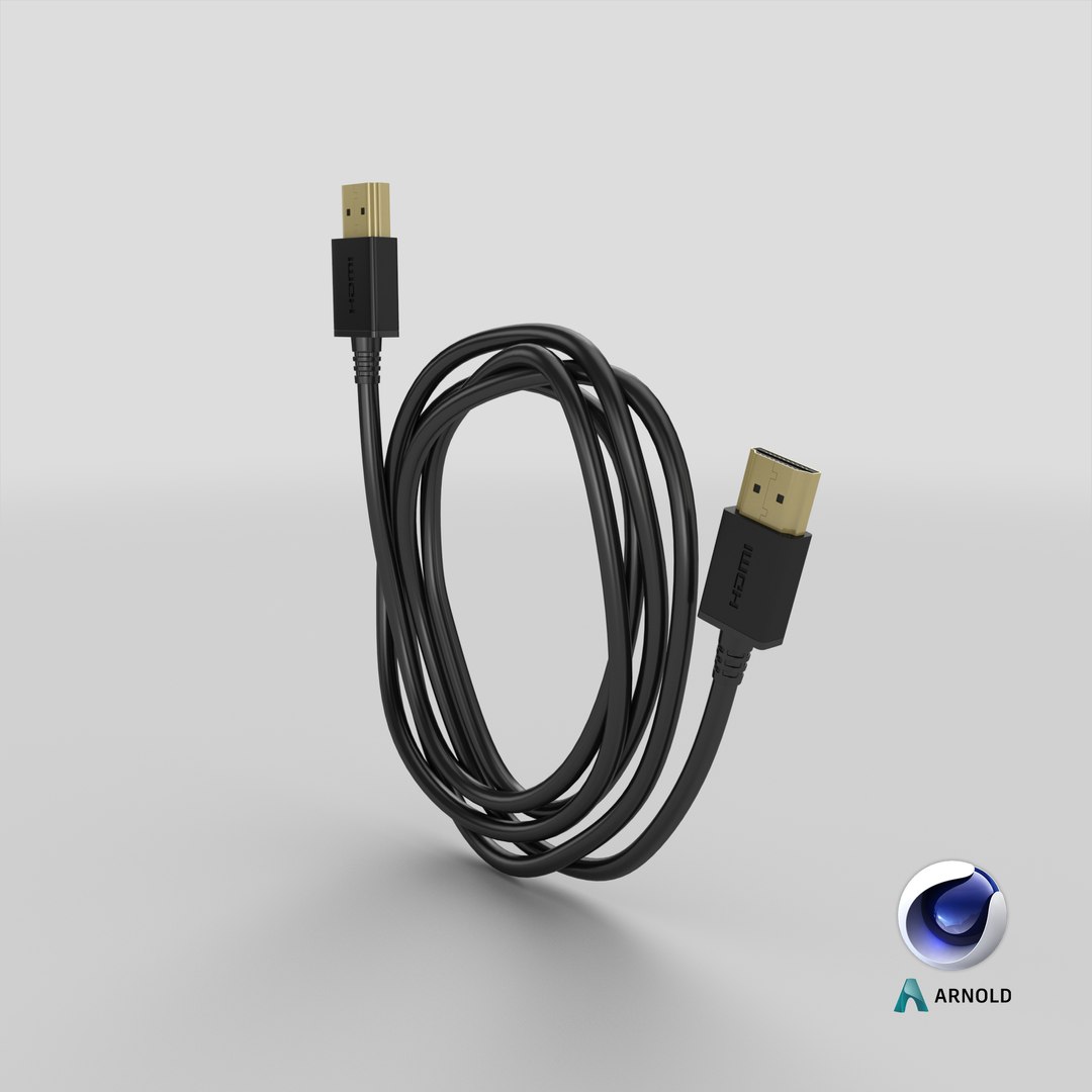 Detailed HDMI Plug 3D Model - TurboSquid 2112746