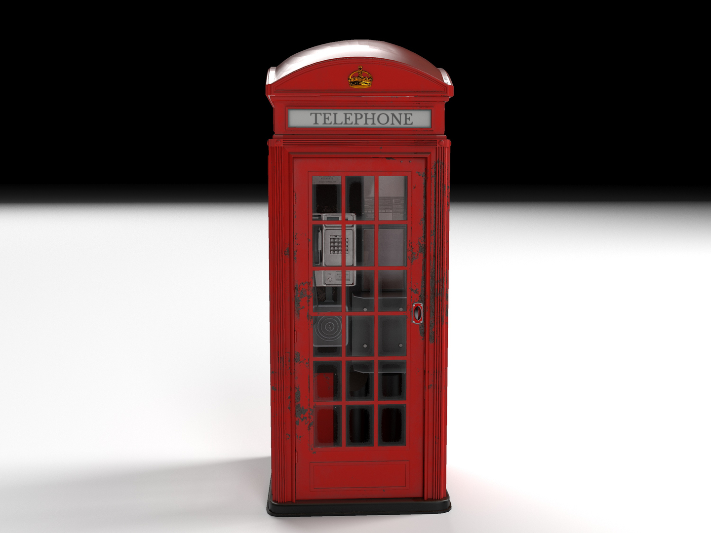 Telephone Box Model - TurboSquid 1518115