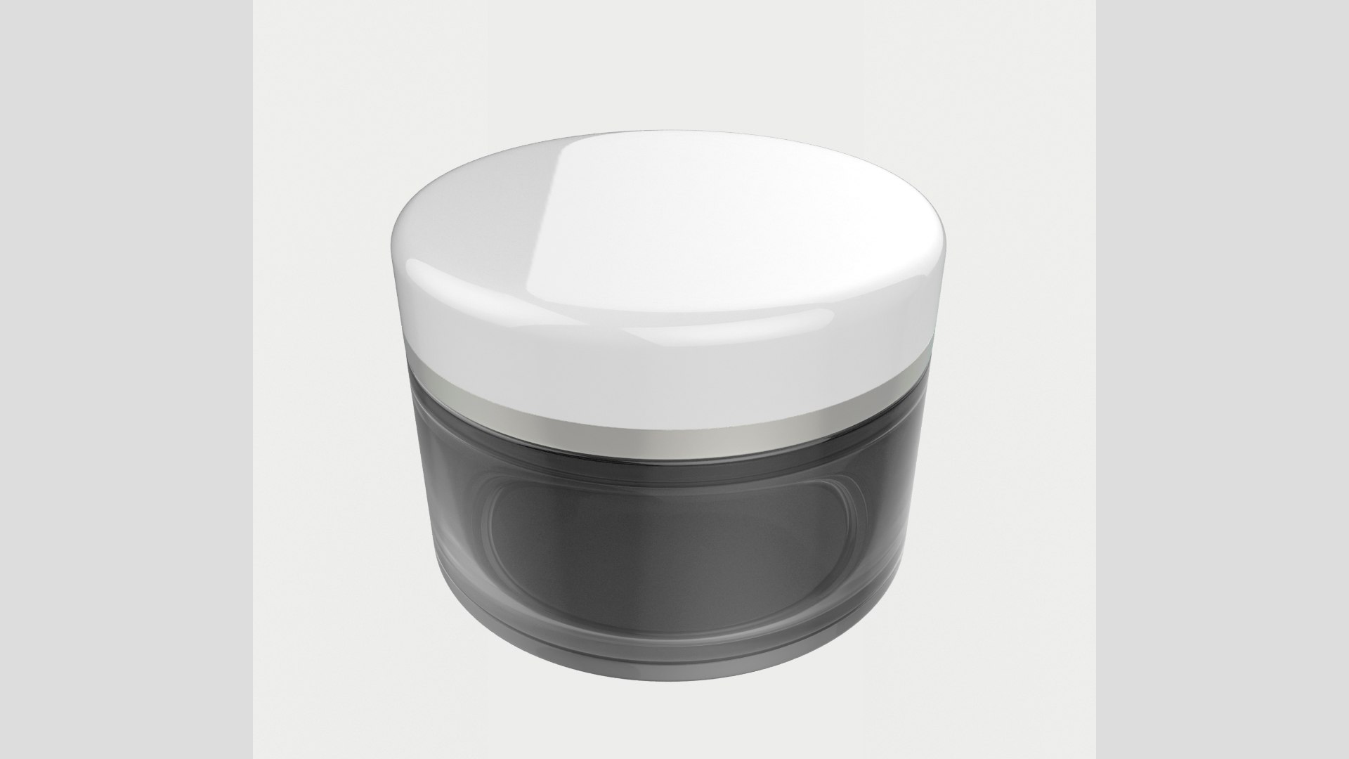 3D 100ml Cosmetics Jar Low Poly High Poly Model - TurboSquid 1909859