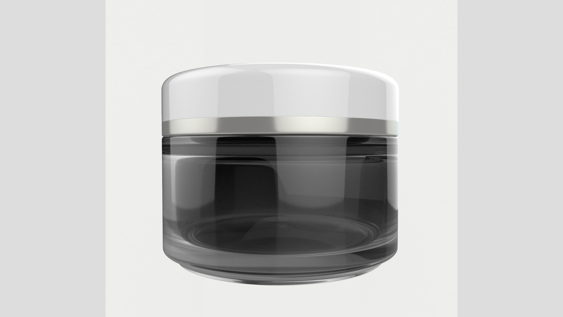 3D 100ml Cosmetics Jar Low Poly High Poly Model - TurboSquid 1909859