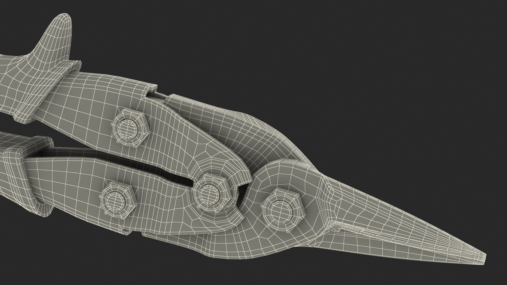 Metal Scissors Wiss Yellow 3D - TurboSquid 2236640