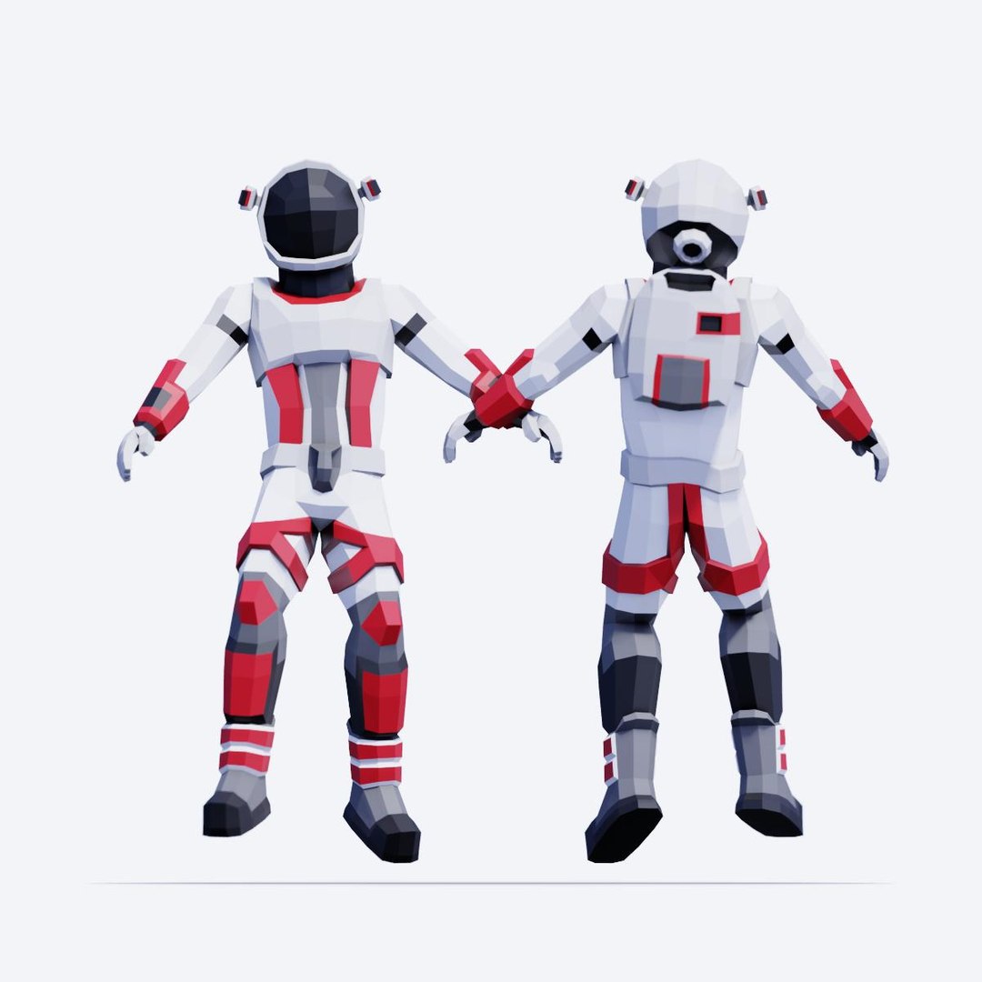 Astronauts Pack - Rigged And Animated 3D - TurboSquid 2086119