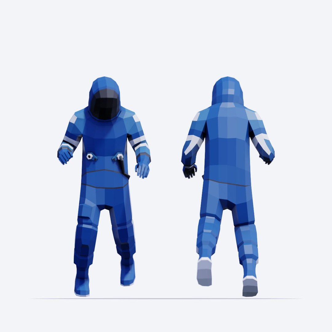 Astronauts Pack - Rigged And Animated 3D - TurboSquid 2086119